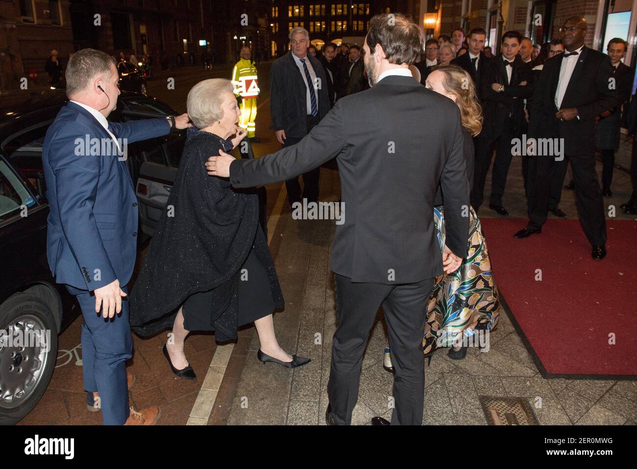 Princess Beatrix and Princess Margarita with her partner Tjalling ten ...