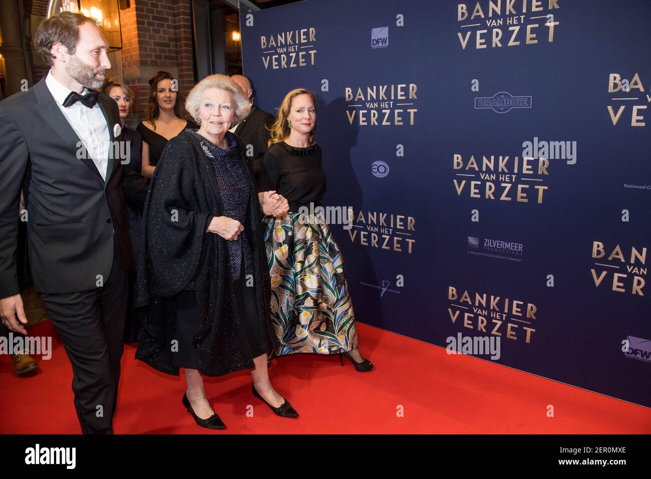 Princess Beatrix and Princess Margarita with her partner Tjalling ten ...