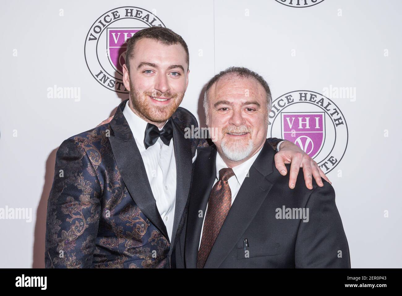 Singer Sam Smith and Dr. Steven Marc Zeitels attend the 'Raise Your ...