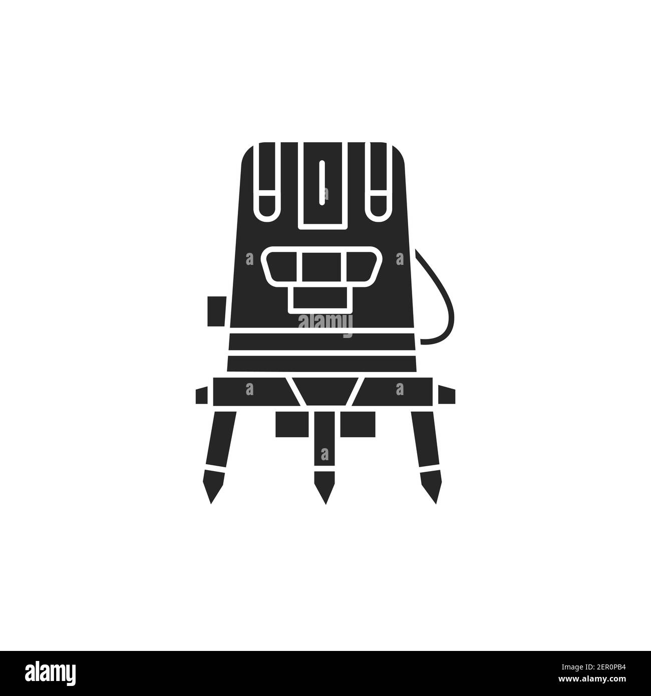 Electric laser level color line icon. Pictogram for web page, mobile ...