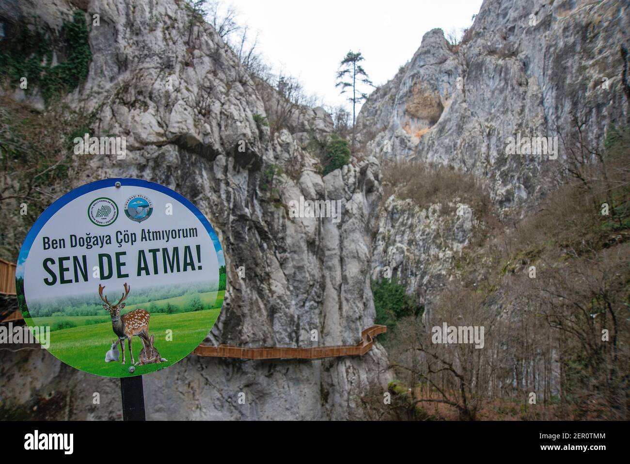 Horma Canyon is one of the many canyons in the Küre Mountains National ...