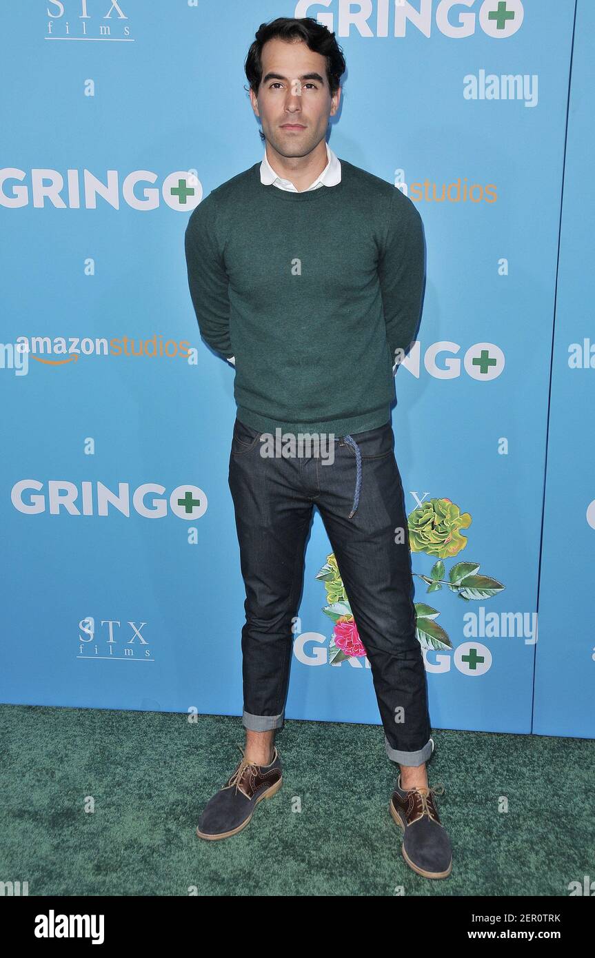 Daniel Fernandez arrives at the "Gringo" Los Angeles Premiere held at ...