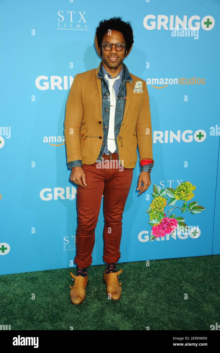 Jonathan Fernandez arrives to the GRINGO Los Angeles Premiere, held at ...