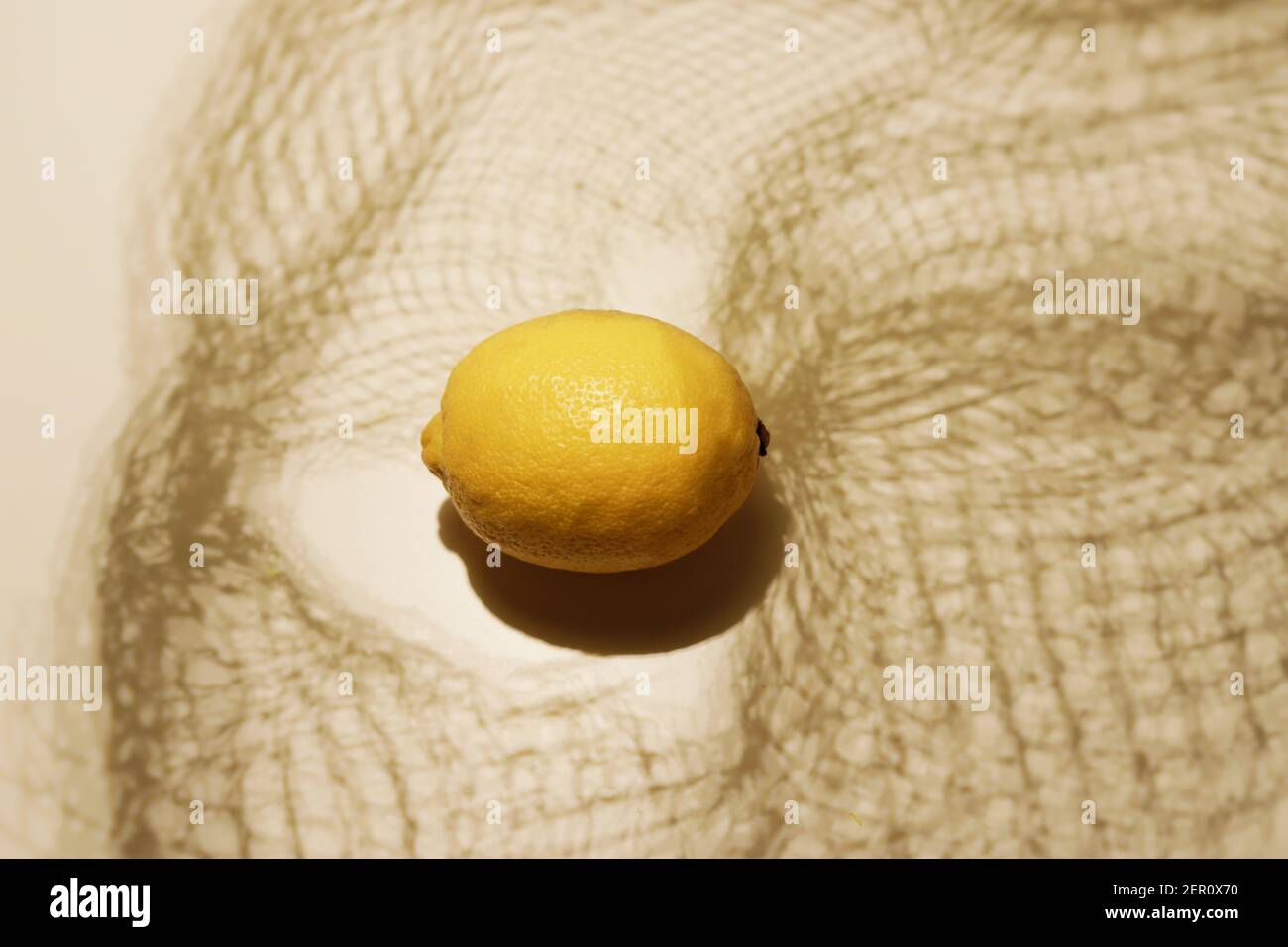 studio photo of whole lemon with maya shadows Stock Photo - Alamy