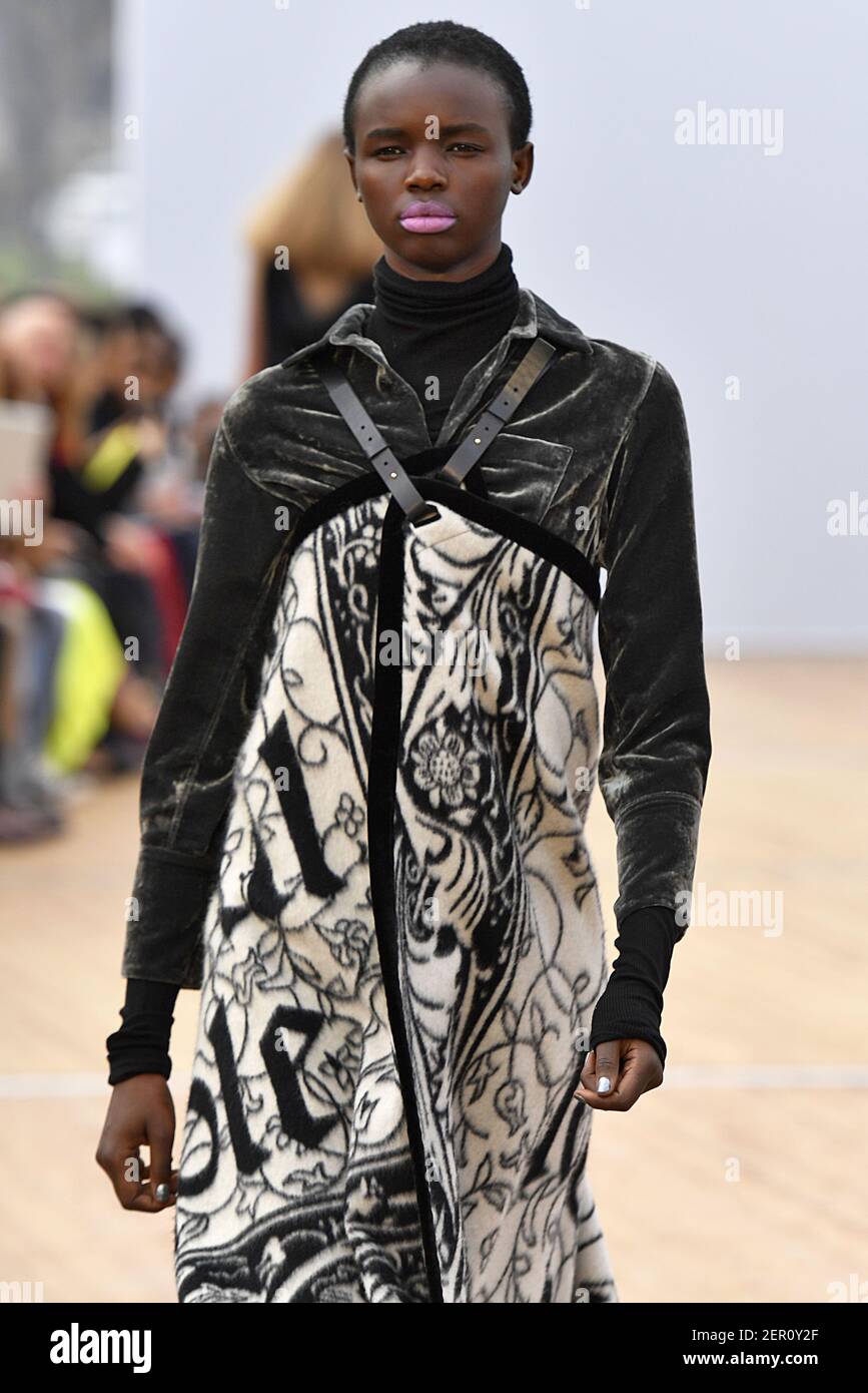 Model walks on the runway during the Beautiful People Fashion Show ...