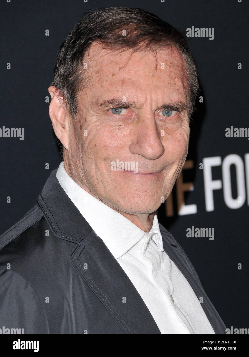 Roland Joffe arrives at "The Forgiven" Los Angeles Premiere held at the ...