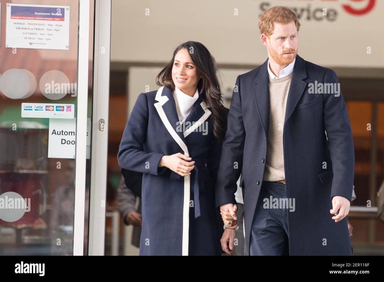 Prince Harry and Meghan Markle visit Nechells Wellbeing Centre to join ...
