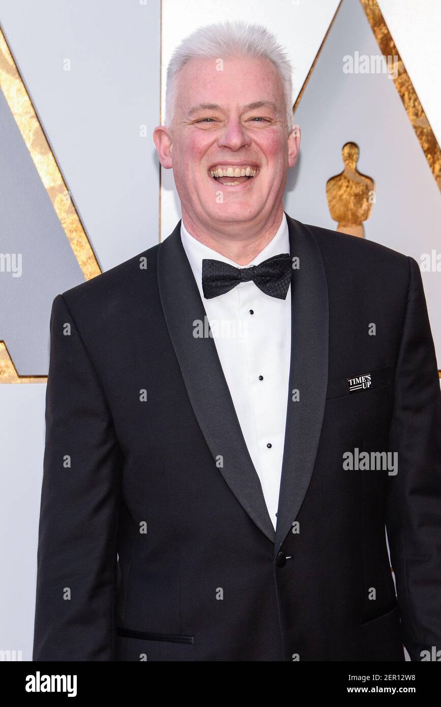 Neal Scanlan walking on the red carpet during the 90th Academy Awards ...