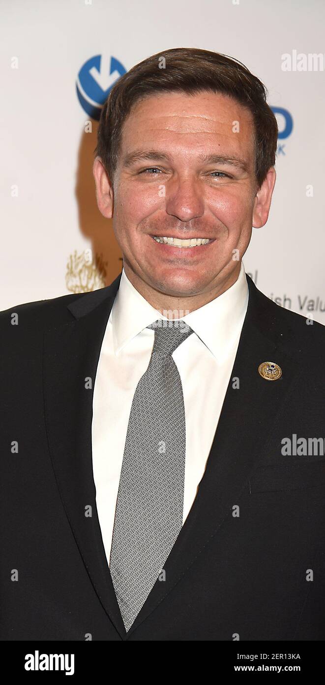 US Congressman from Florida Ron Desantis attends the World Values ...