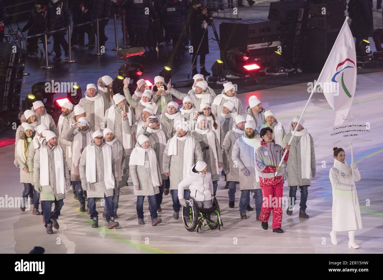 9 March 2018 - Pyeongchang, South Korea : The Pyeongchang Paralympic ...