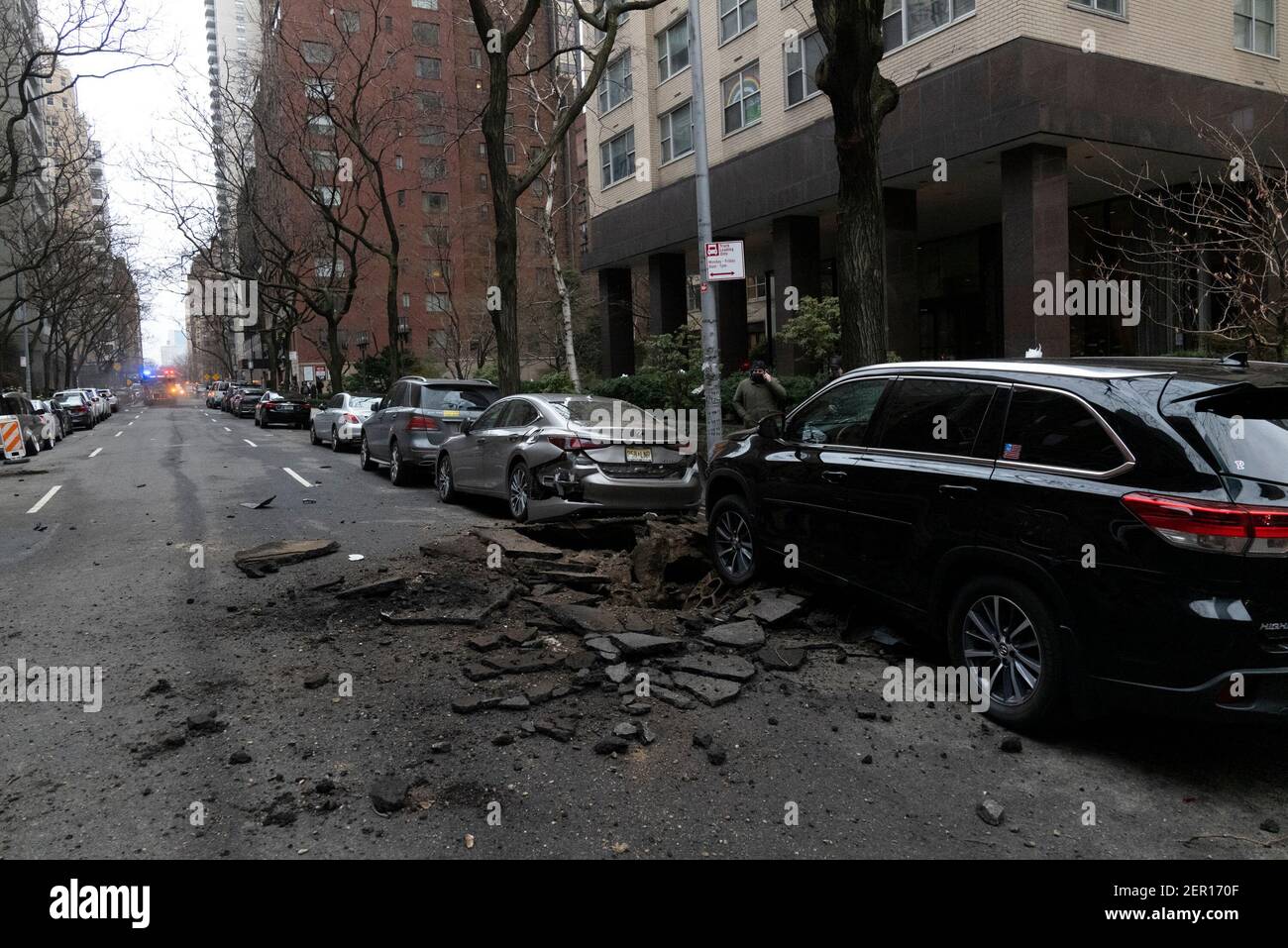 Manhole explosion hi-res stock photography and images - Alamy