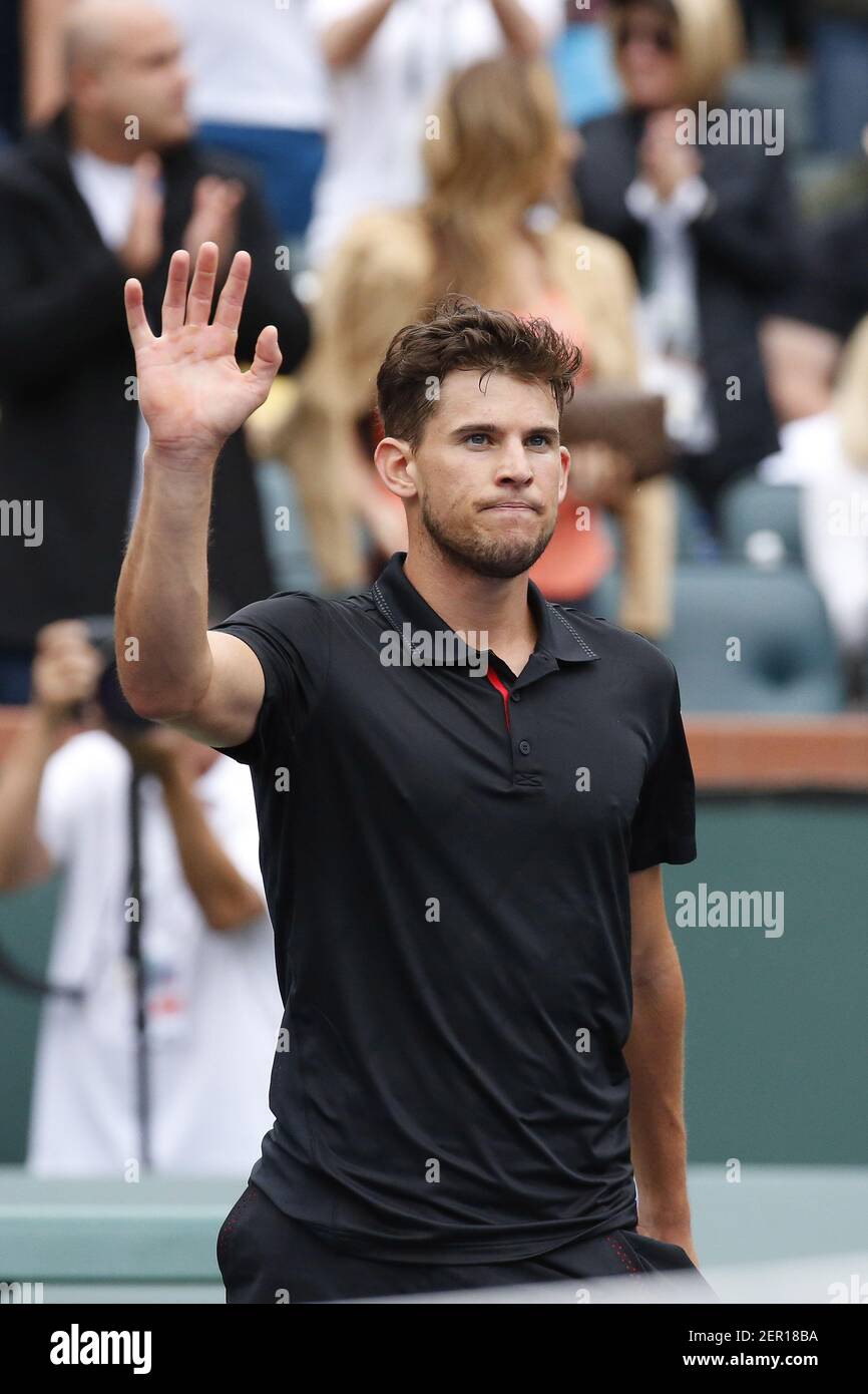 March 10, 2018 Dominik Theim (AUT) acknowledges the fans after winning ...