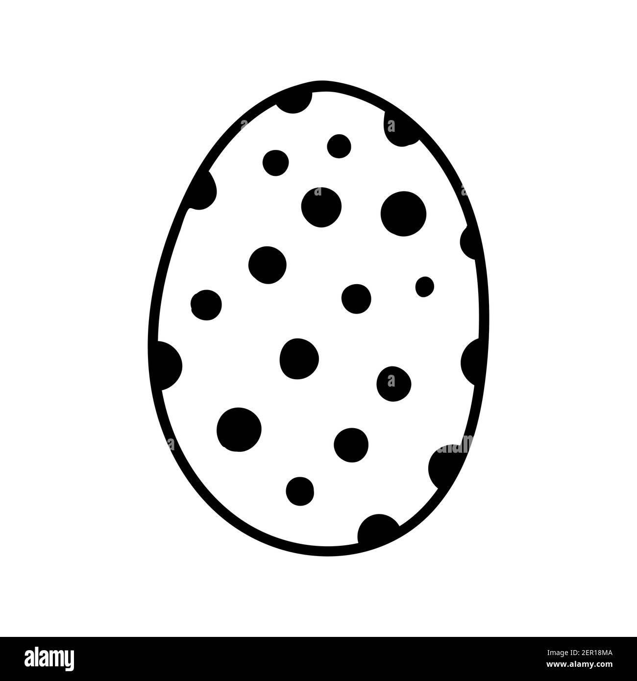 Dots green cartoon Black and White Stock Photos & Images - Alamy