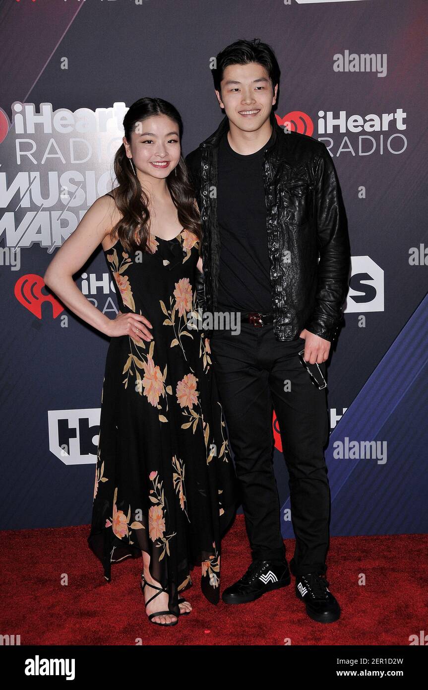 Maia Shibutani and Alex Shibutani at the 2018 iHeartRadio Music Awards ...