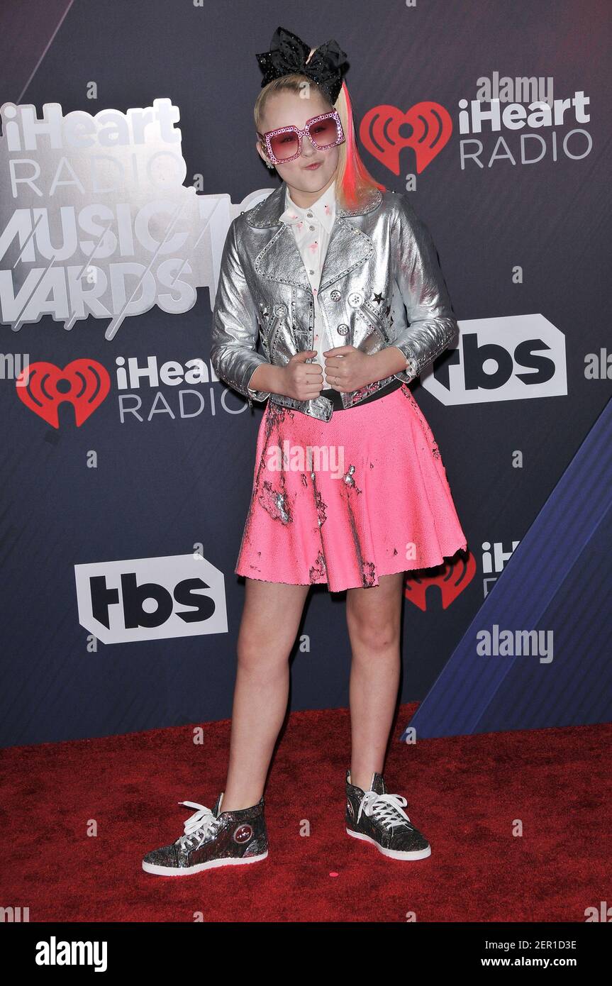 JoJo Siwa at the 2018 iHeartRadio Music Awards held at The Forum on ...