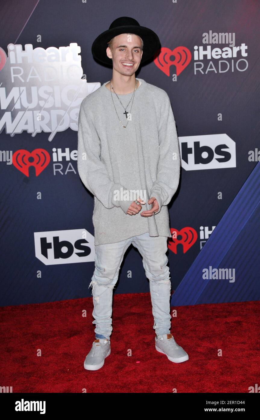 Christian Collins at the 2018 iHeartRadio Music Awards held at The ...