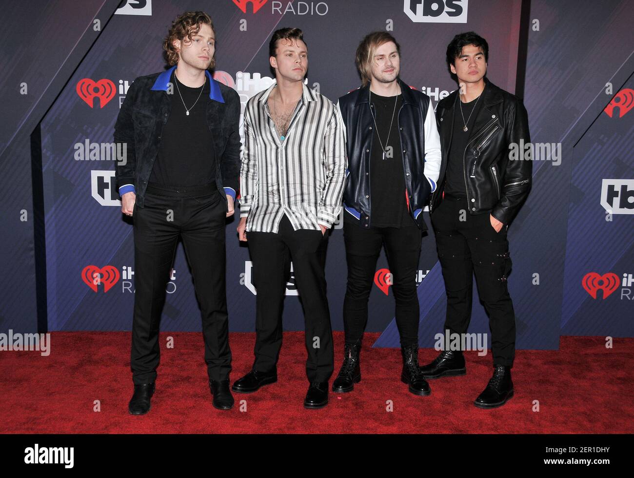 Luke Hemmings, Ashton Irwin, Michael Clifford and Calum Hood of 5 ...