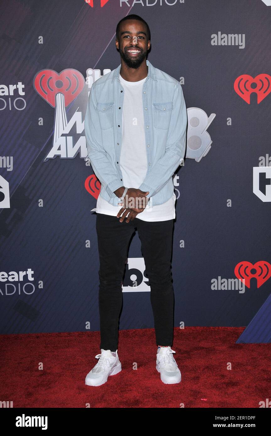 Landon Moss at the 2018 iHeartRadio Music Awards held at The Forum on ...
