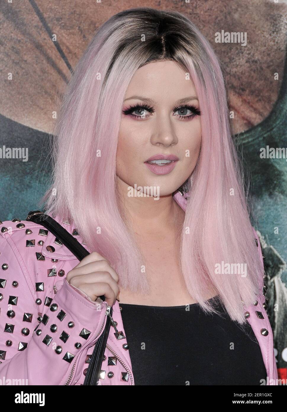 Kelly Eden arrives at the "Tomb Raider" Los Angeles Premiere held at ...