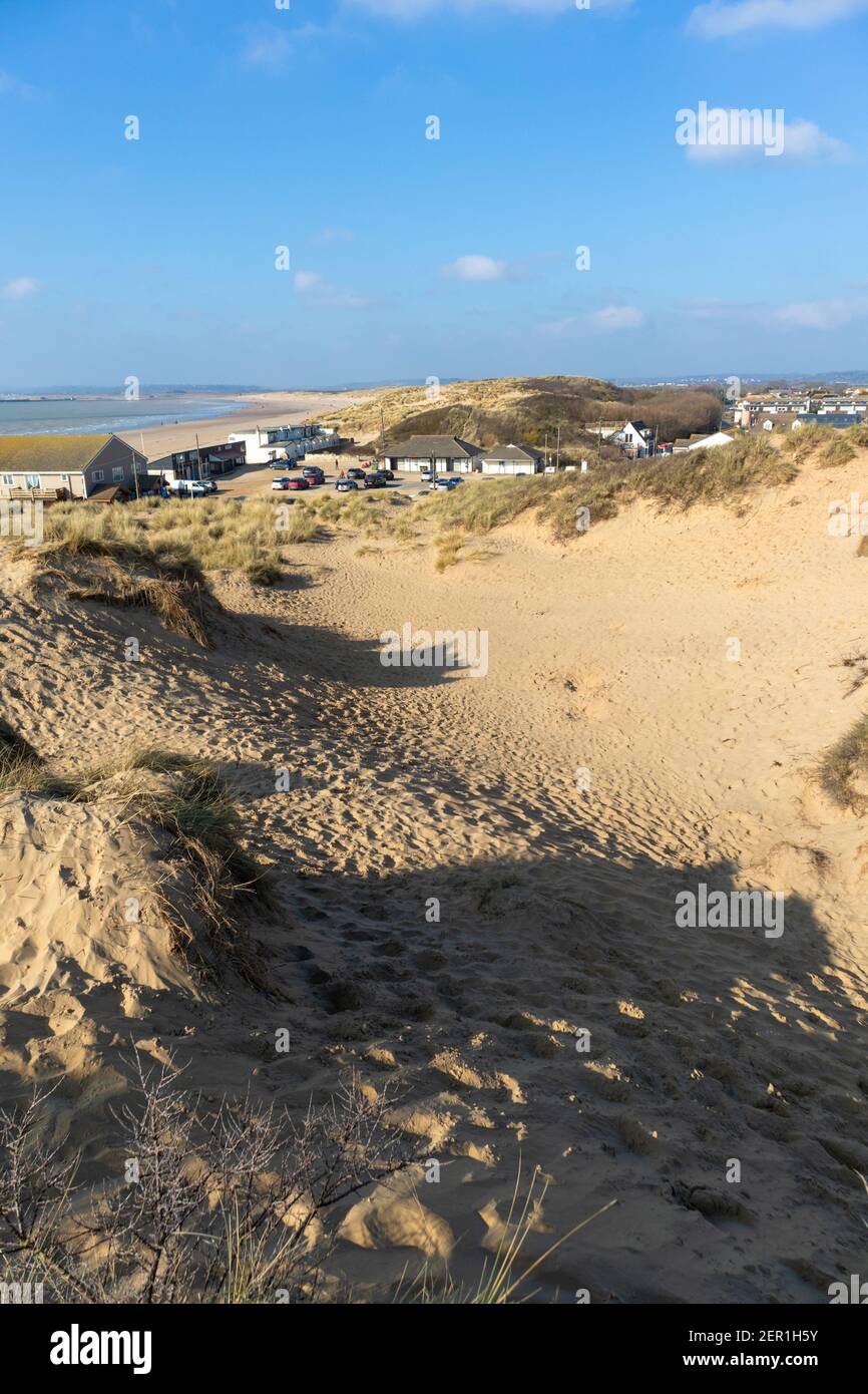 Camber beach and sand dunes hi-res stock photography and images - Alamy