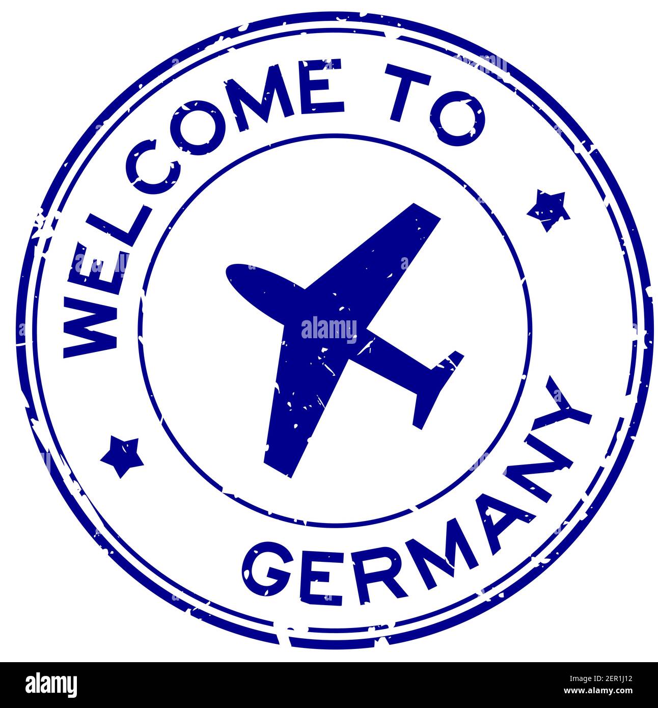 Welcome to germany Cut Out Stock Images & Pictures - Alamy