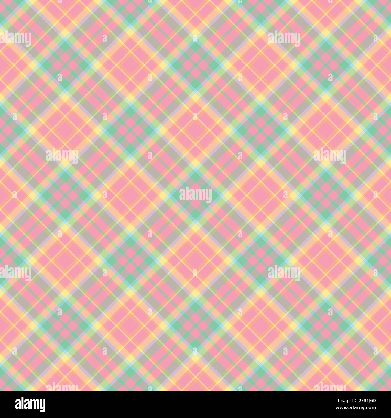 Check plaid seamless pattern. Vector background of textile ornament ...