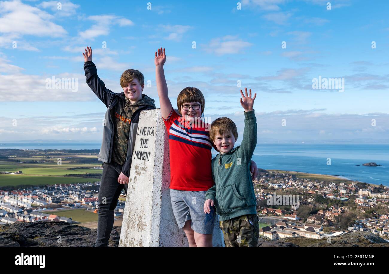 North Berwick, East Lothian, Scotland, United Kingdom, 28th February ...
