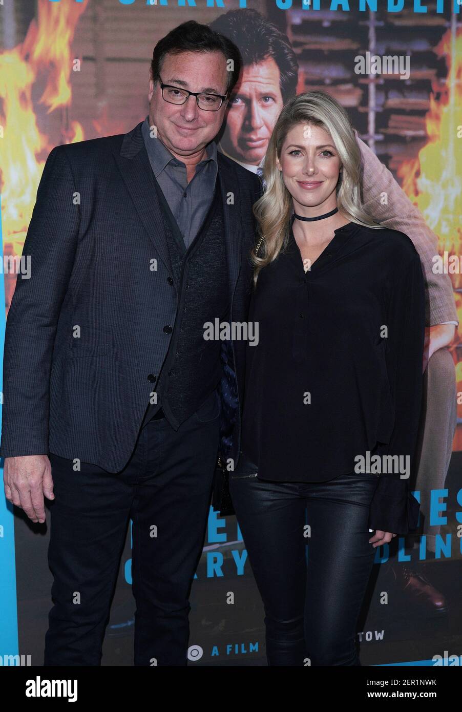 Bob Saget and Kelly Rizzo at the Los Angeles Screening of HBO's "THE ...