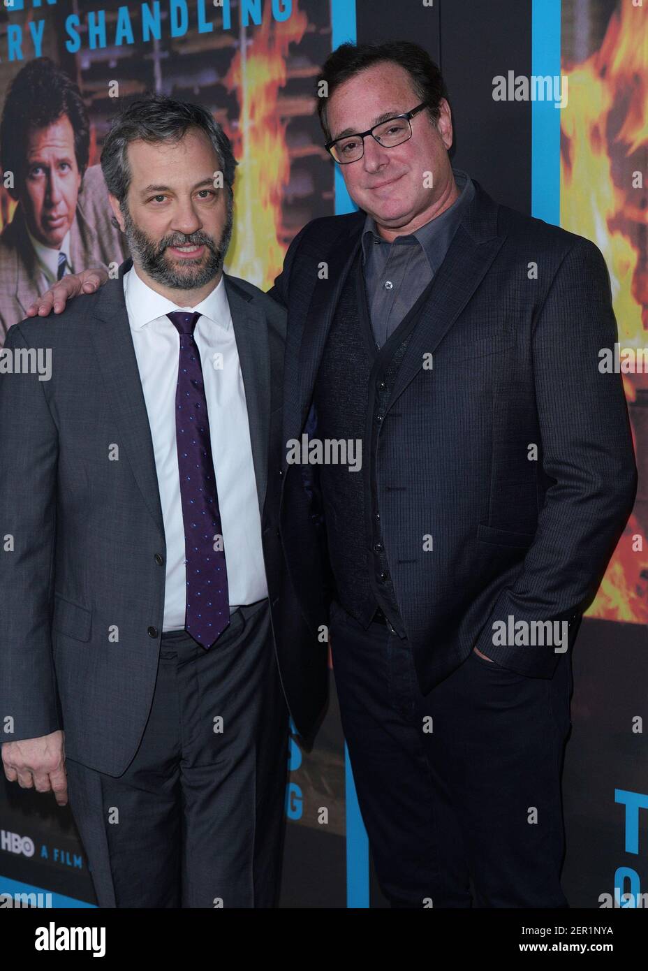 Producer Judd Apatow and Bob Saget at the Los Angeles Screening of HBO ...