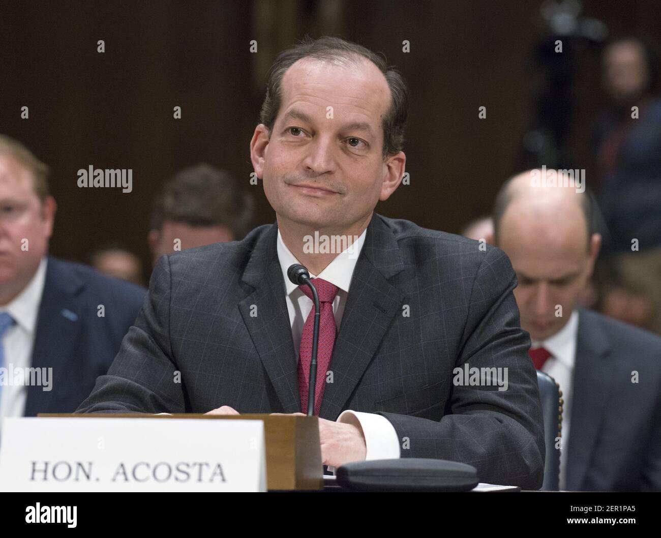 United States Secretary of Labor Secretary Alexander Acosta testifies ...