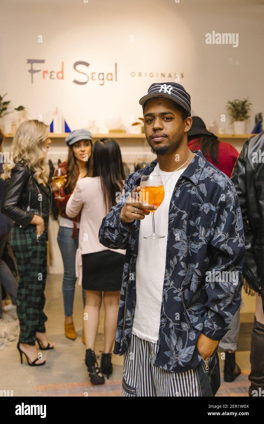 Jason Clifton attends OFFICINA BERNARDI x FRED SEGAL at Fred Segal in ...