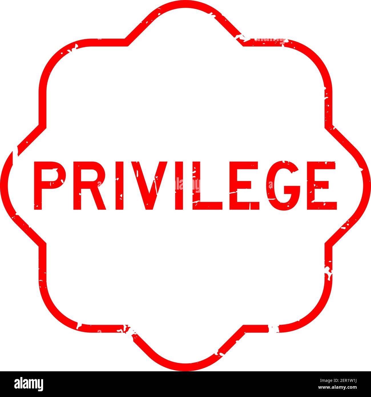 Grunge red privilege word rubber seal stamp on white background Stock Vector Image & Art - Alamy