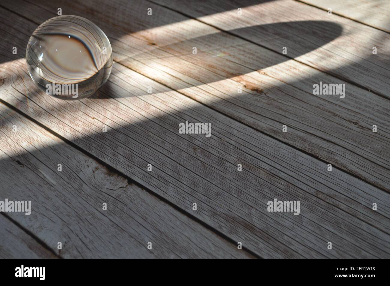 Crystal glass ball with brilliant lighting and luxurious background ...