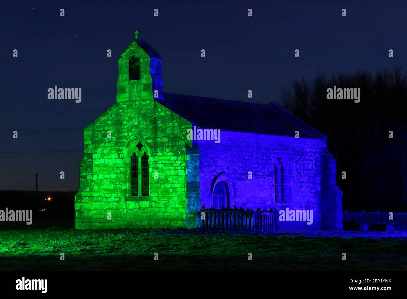 St Mary's Chapel, also known as St Mary's Church at Lead near Tadcaster ...