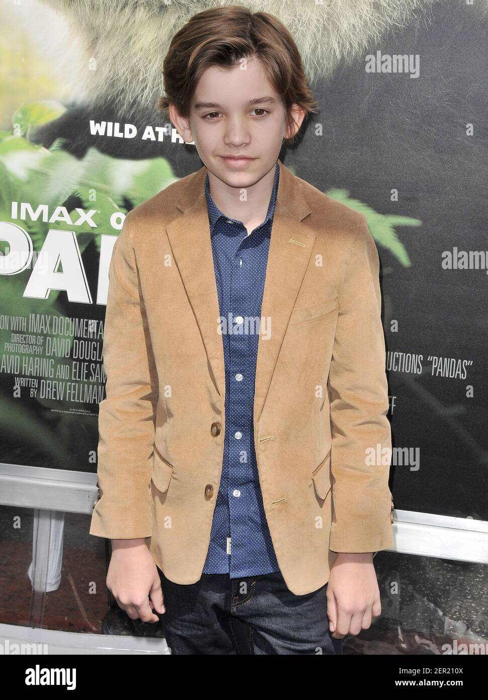 Prestyn Bates arrives at the IMAX Original Film "Pandas" World Premiere ...