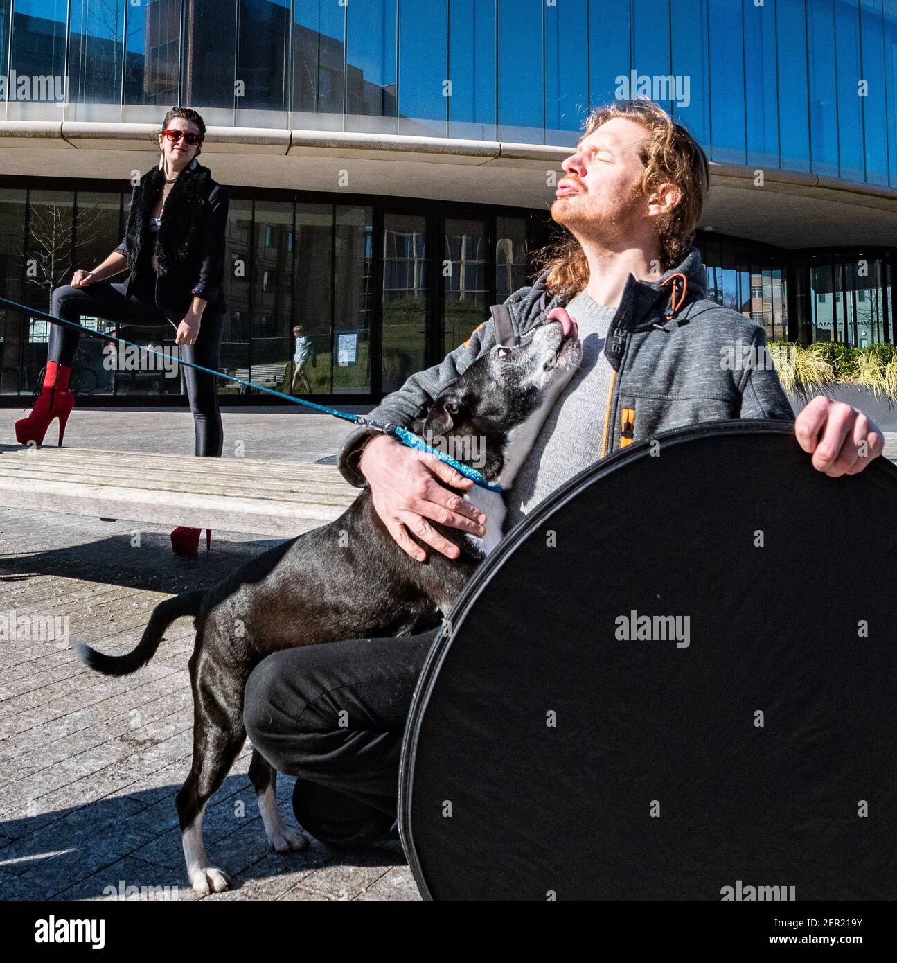 Oxford, Oxfordshire, UK. 28 February, 2021. Sunny weather in Oxford ...