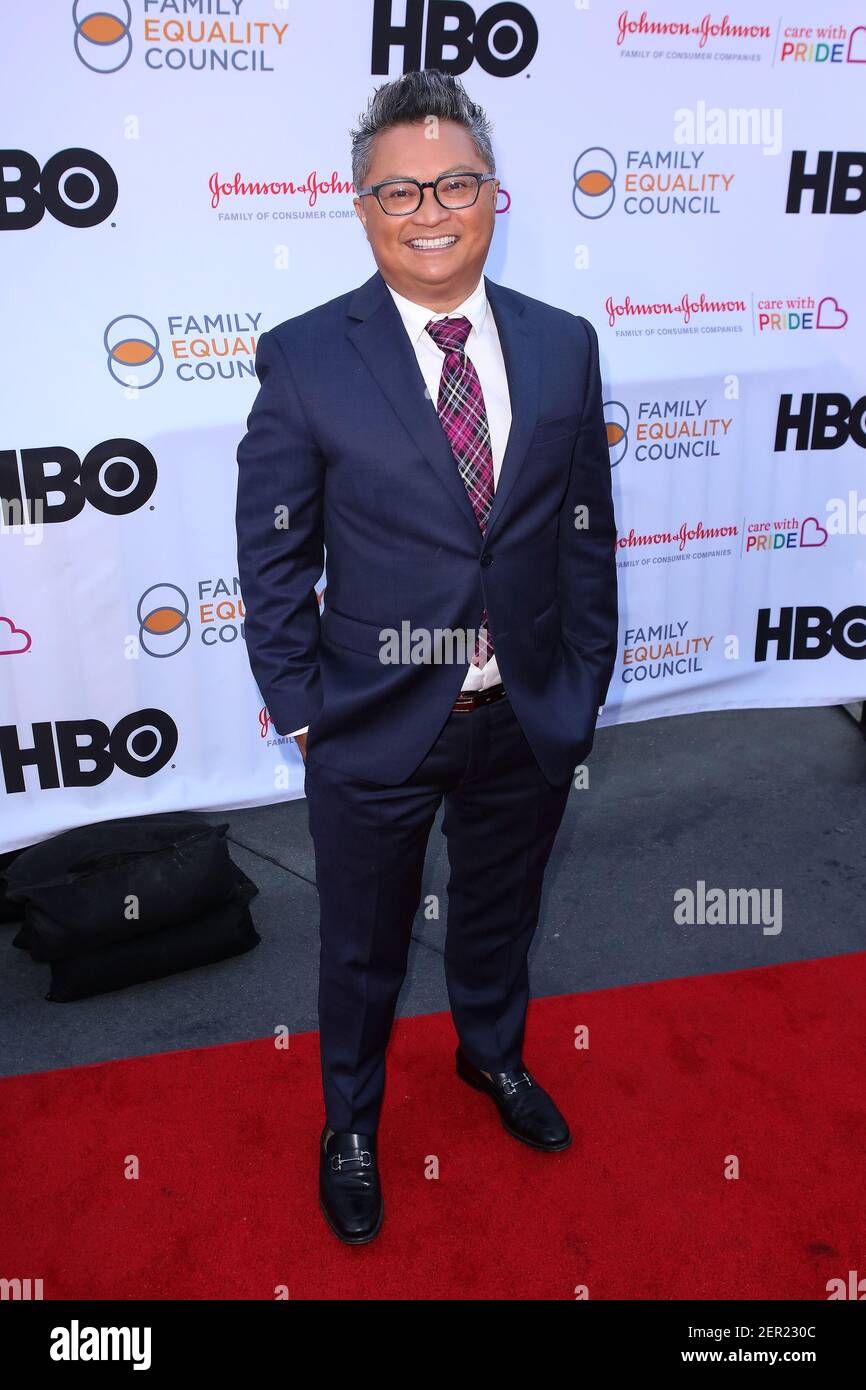 Alec mapa arrives at the Family Equality Council's Annual Impact Awards ...