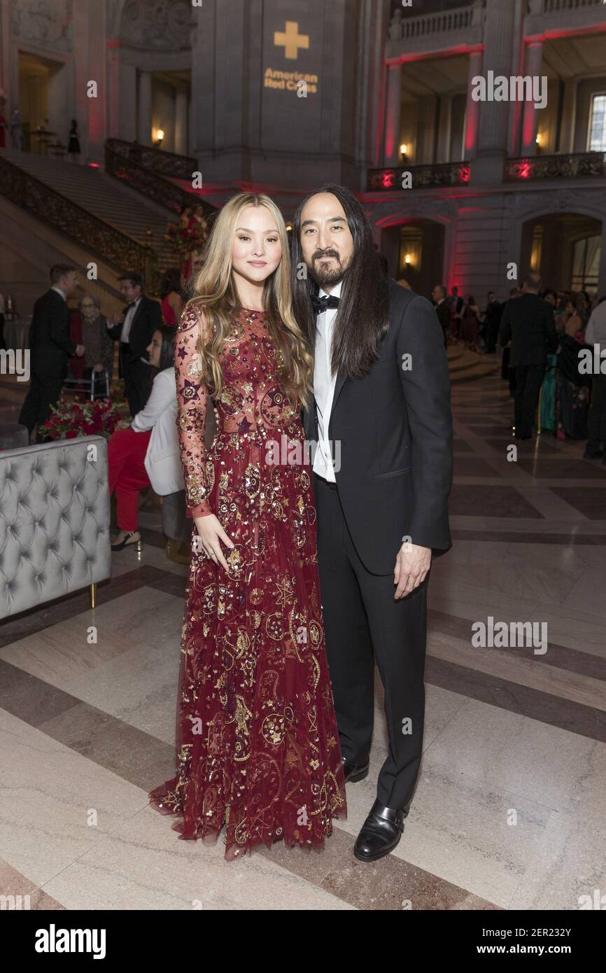 Devon Aoki and Steve Aoki attend Red Cross Gala 2018 on March 17 2018 ...