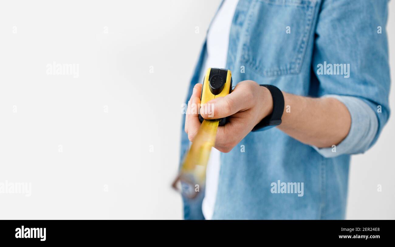 Measuring line hi-res stock photography and images - Alamy