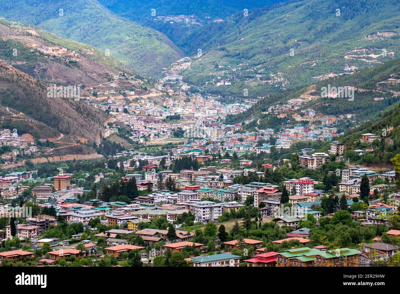 Bhutan landscape scenery hi-res stock photography and images - Alamy