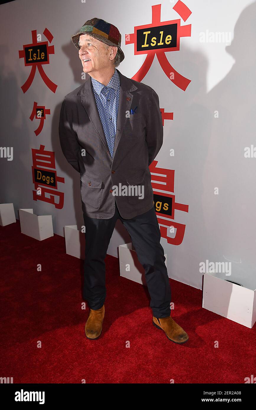 actor Bill Murray attends the "Isle of Dogs" Special Screening on March ...
