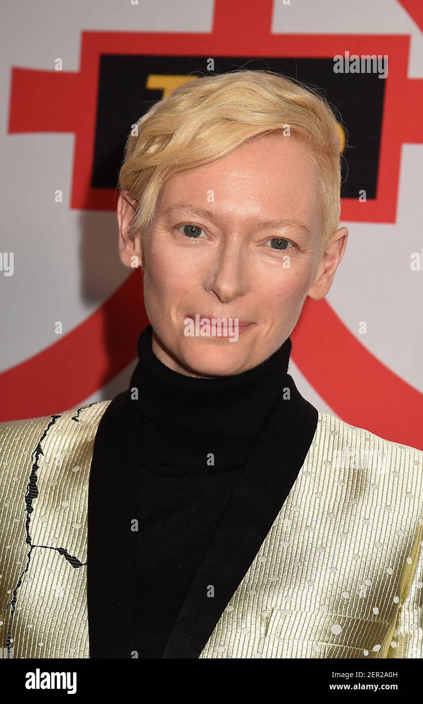 Tilda Swinton attends the "Isle of Dogs" Special Screening on March 20 ...