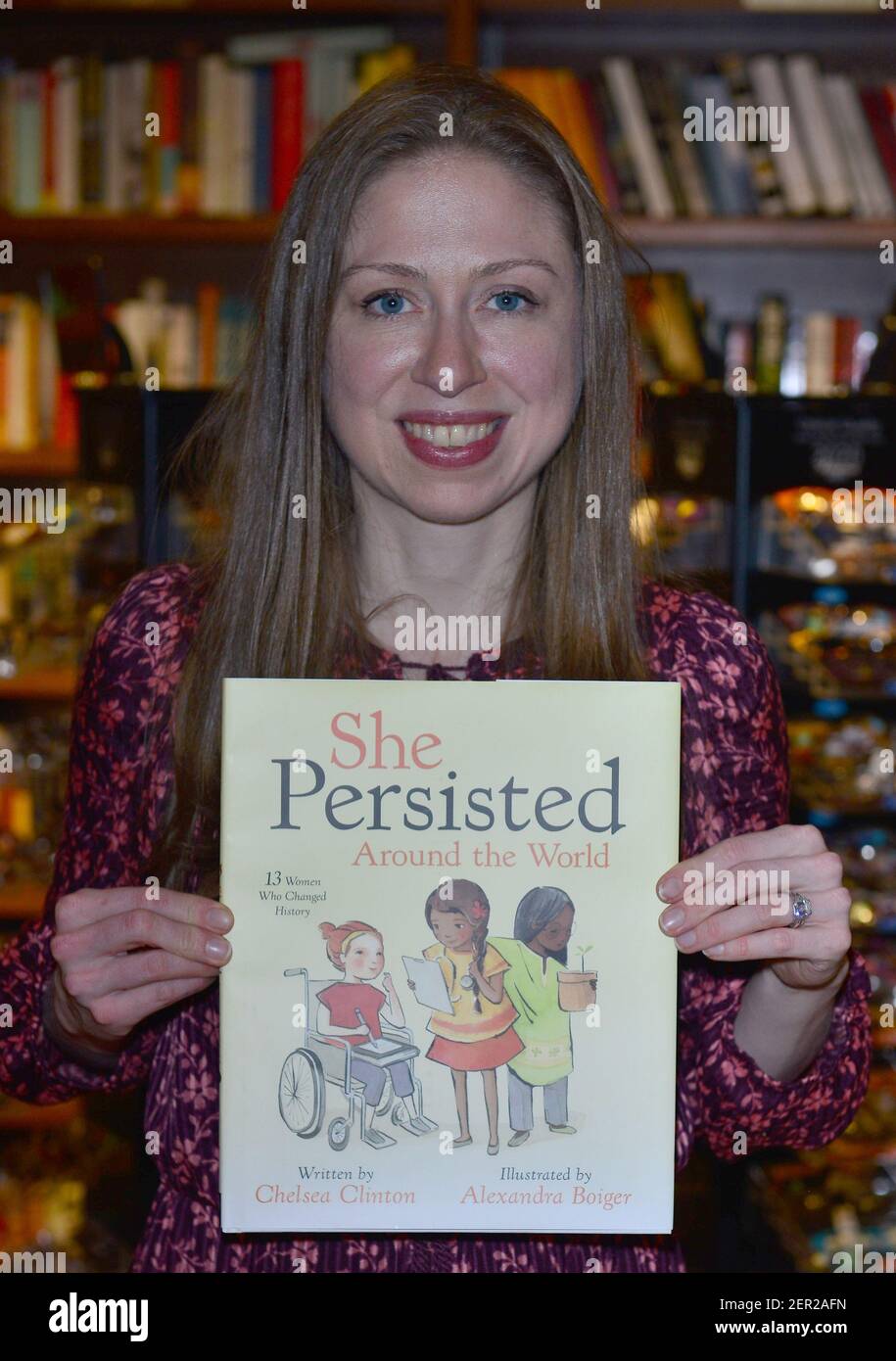 Chelsea Clinton signs copies of her new book "She Persisted Around the ...