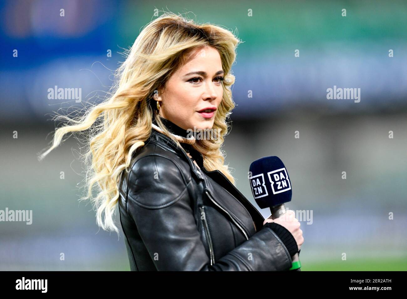 Verona, Italy. 27th Feb, 2021. Diletta Leotta Italian television ...