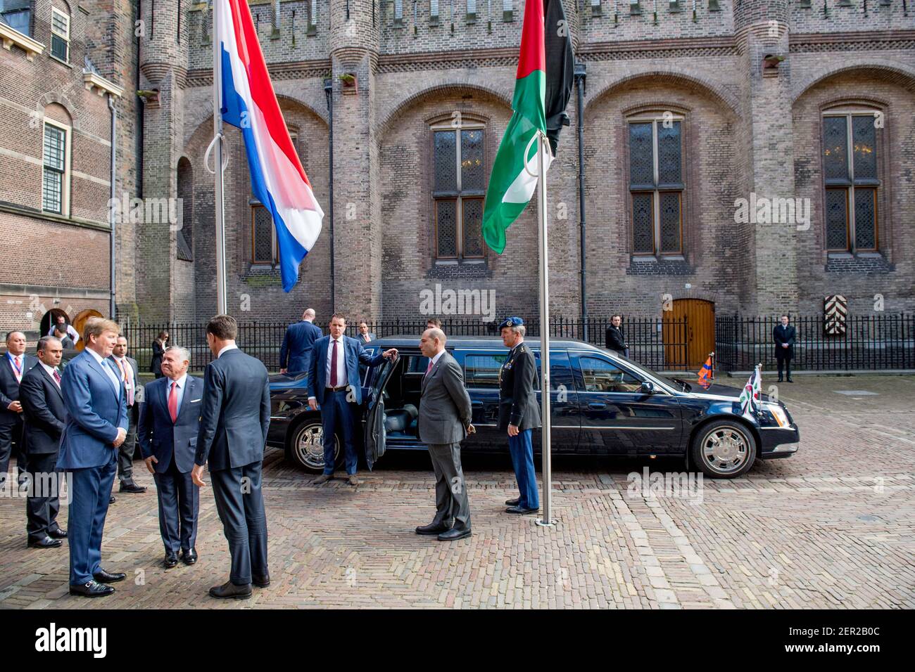 King Willem Alexander of the Netherlds, King Abdullah II of Jordan ...