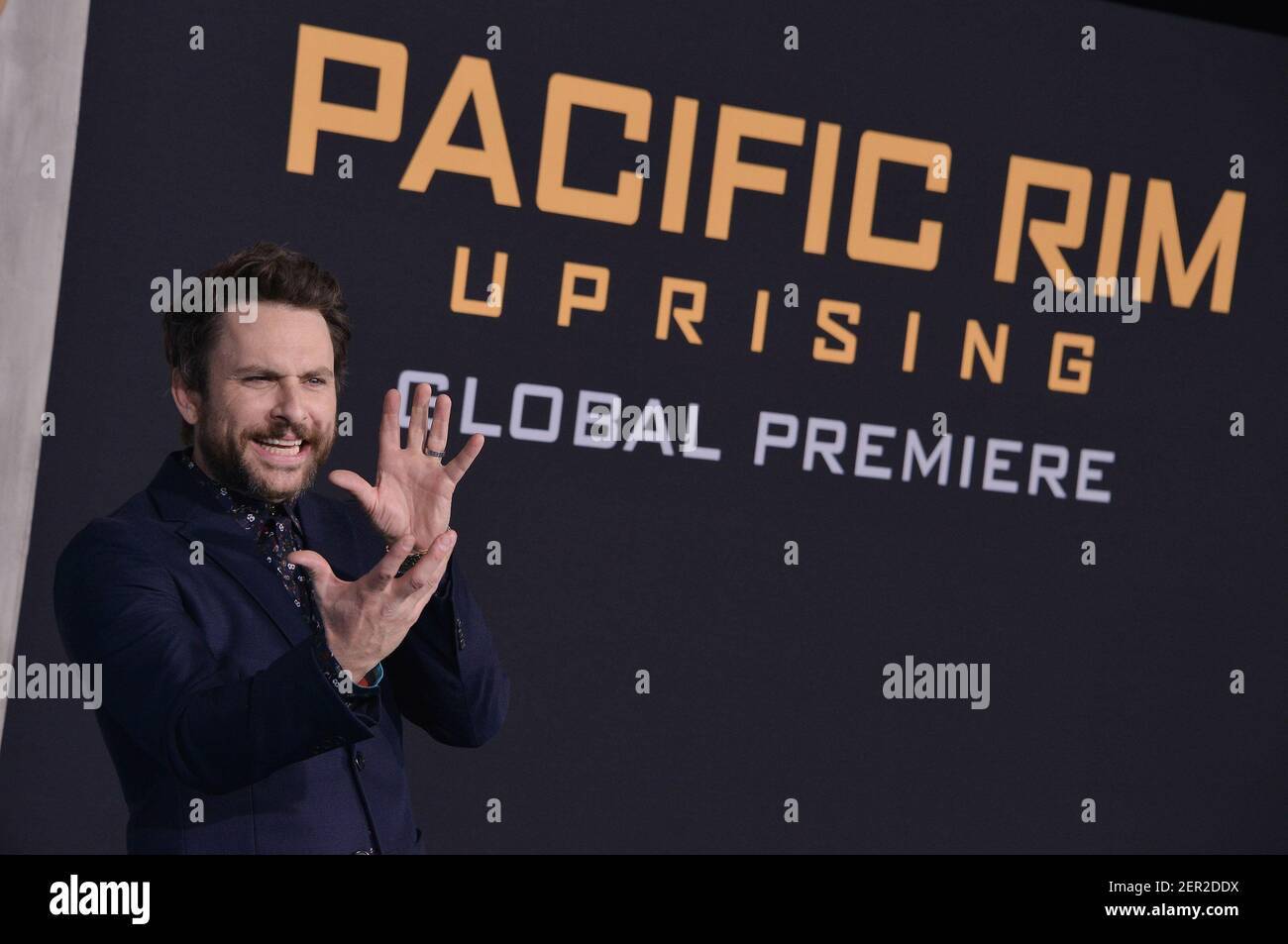 Charlie Day arrives at the "Pacific Rim Uprising" Los Angeles Premiere ...
