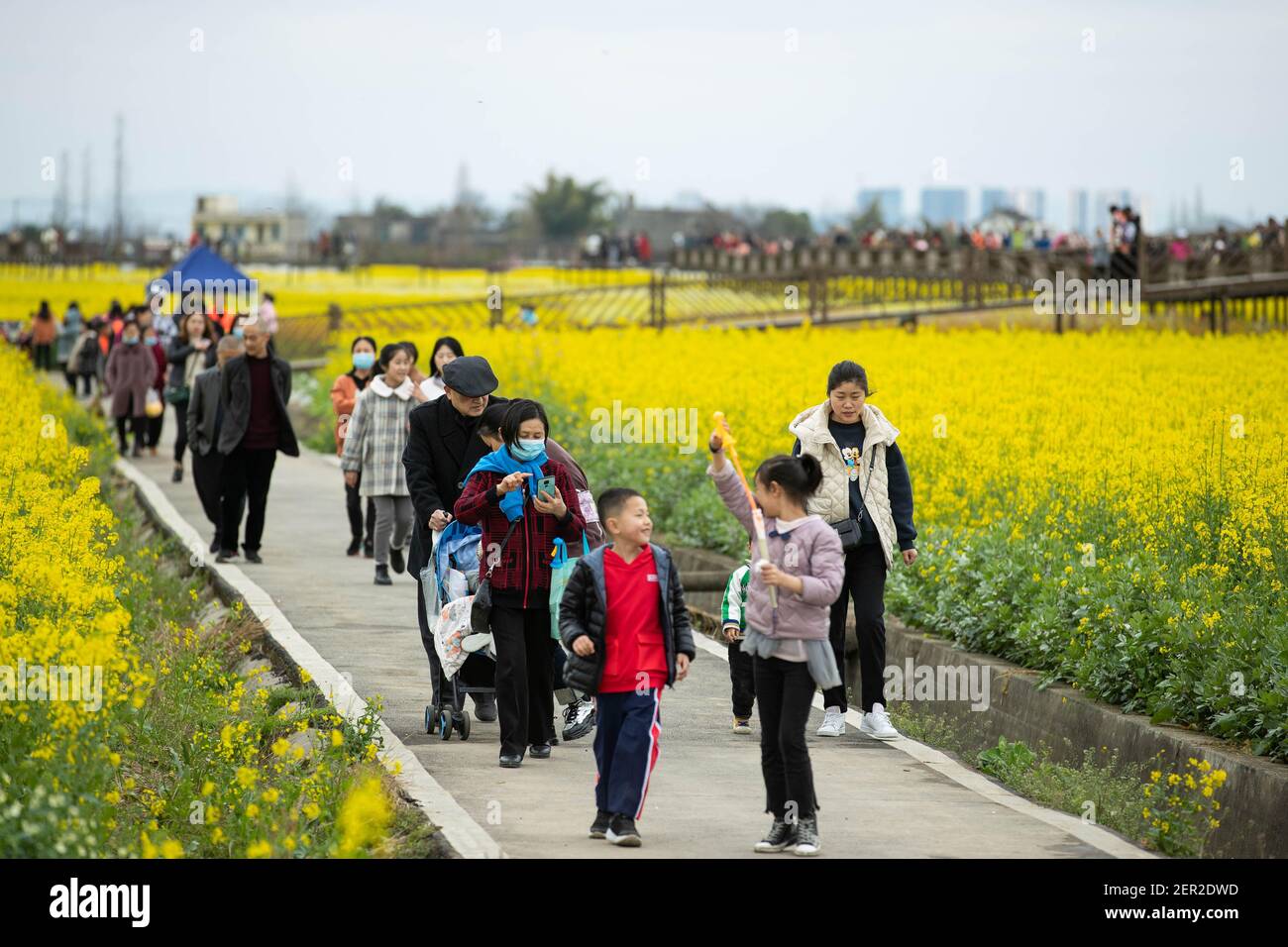 Chengdu, Guanghan City of southwest China's Sichuan Province. 28th Feb ...