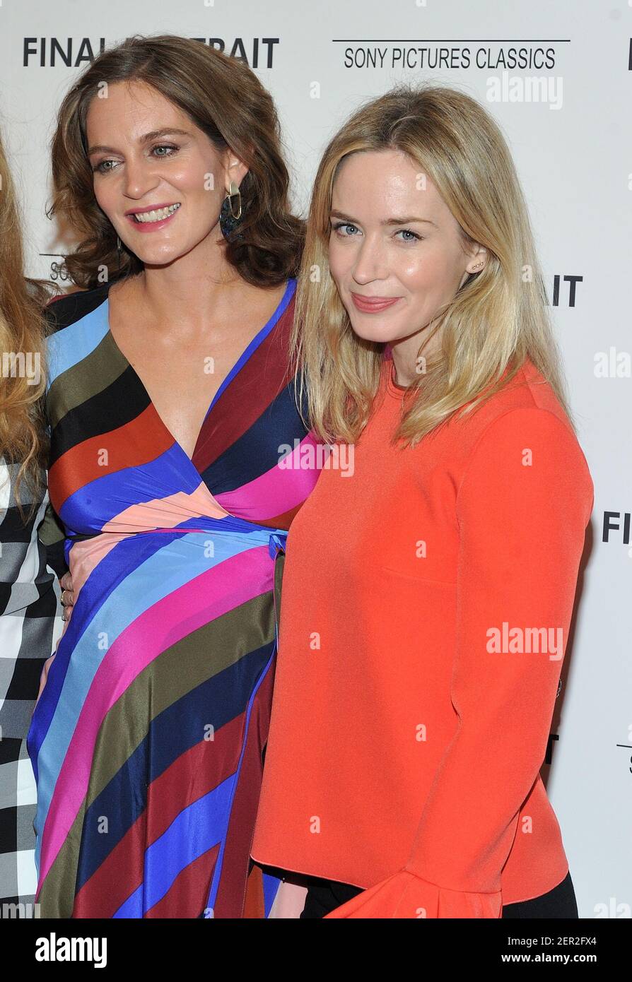 L-R: Agent Felicity Blunt and actress Emily Blunt attend a special ...