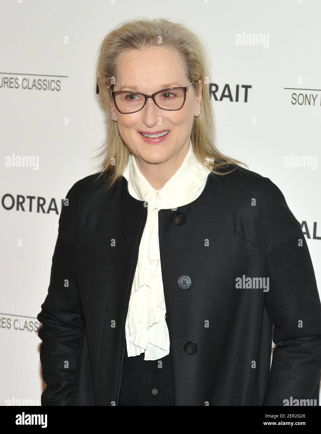 Actress Meryl Streep attends a special screening of "Final Portrait" at ...