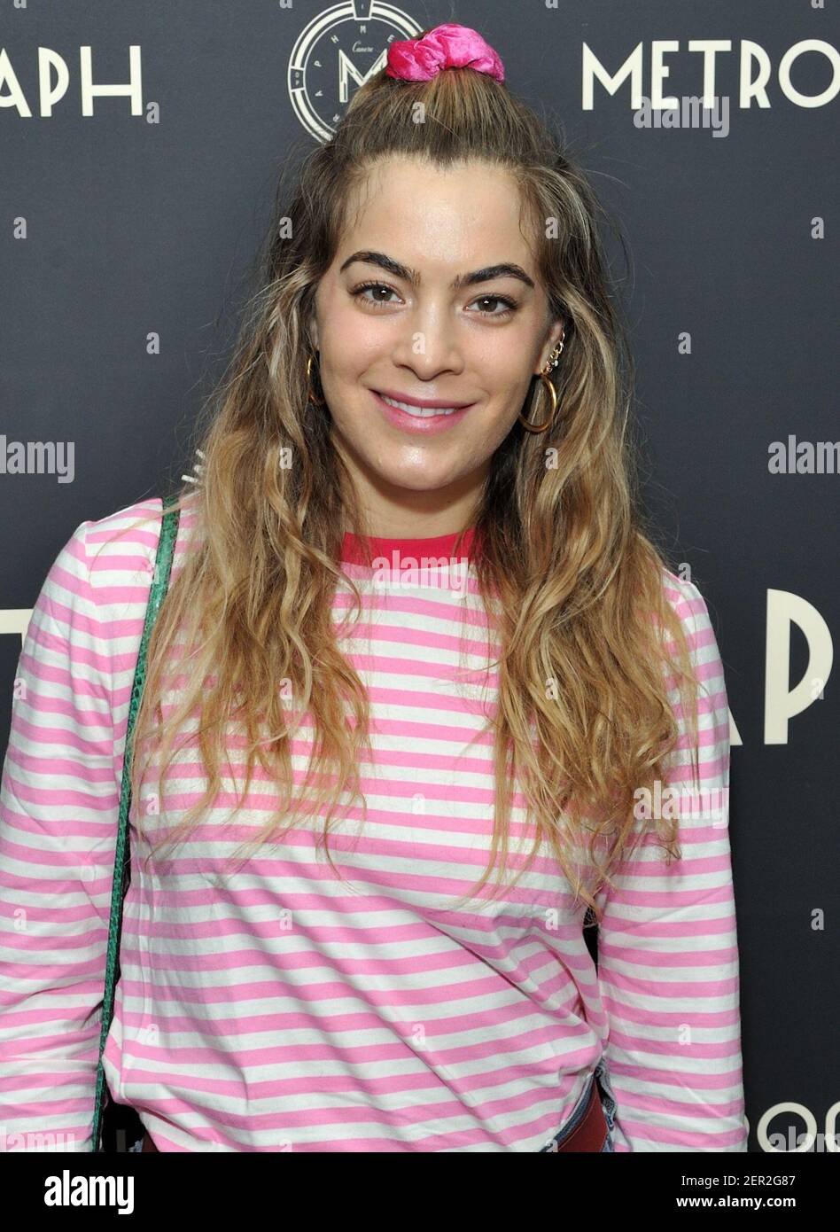 Actress/DJ Chelsea Leyland attends the Metrograph 2nd Anniversary Party ...